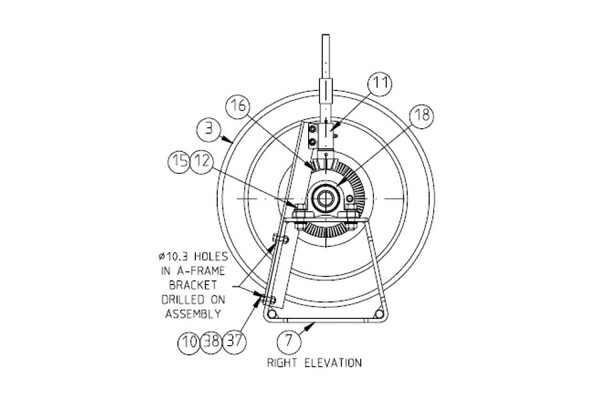 Aviation Hose Reel Drum Style - HPNP Series