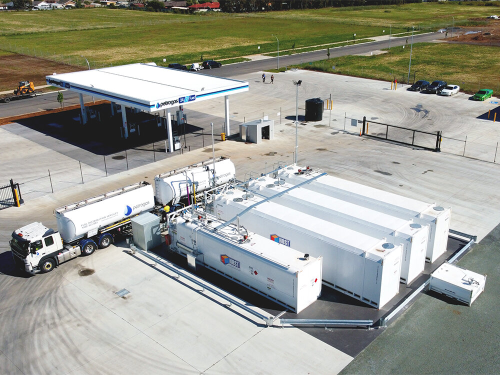 Petrogas Shepparton's new fuel depot and self service unmanned petrol ...