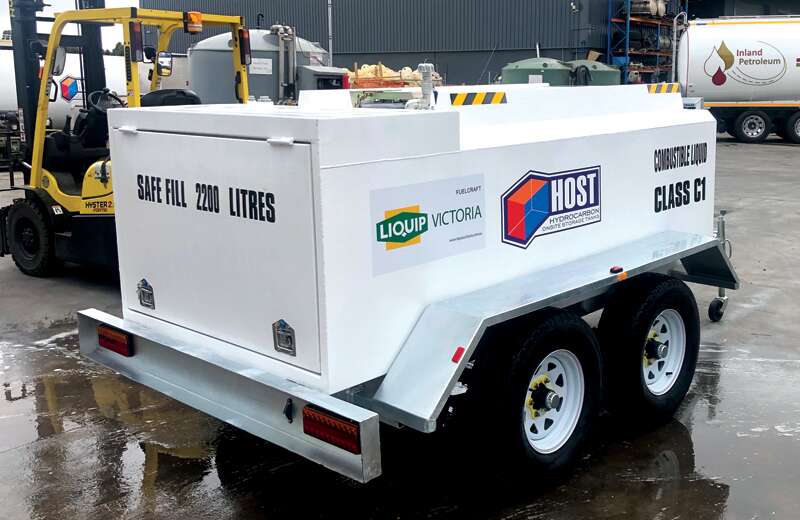 HOST Refueling Self Bunded Tank Trailers