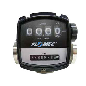 Flomec OM Series Oval Gear Meter - Mechanical