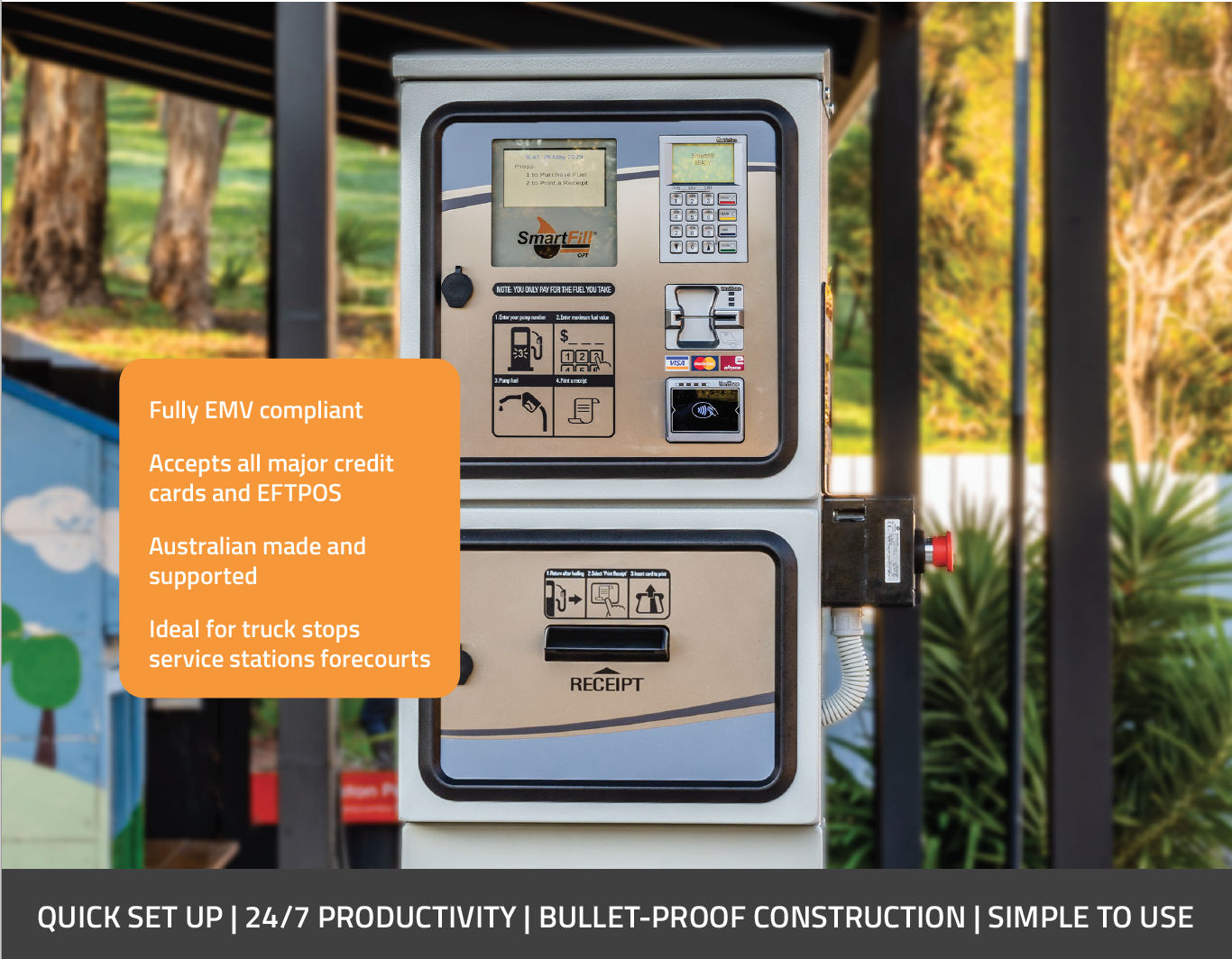 SmartFill Outdoor Payment Terminal (OPT)